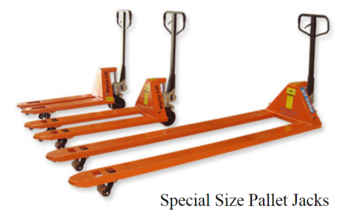 Manual Pallet Jacks available at Casters of Amarillo, Inc.